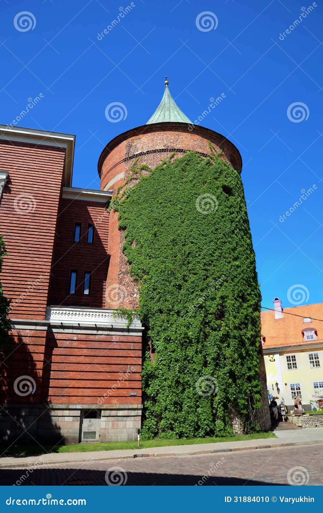 Powder Tower. Riga stock photo. Image of castle, capital - 31884010