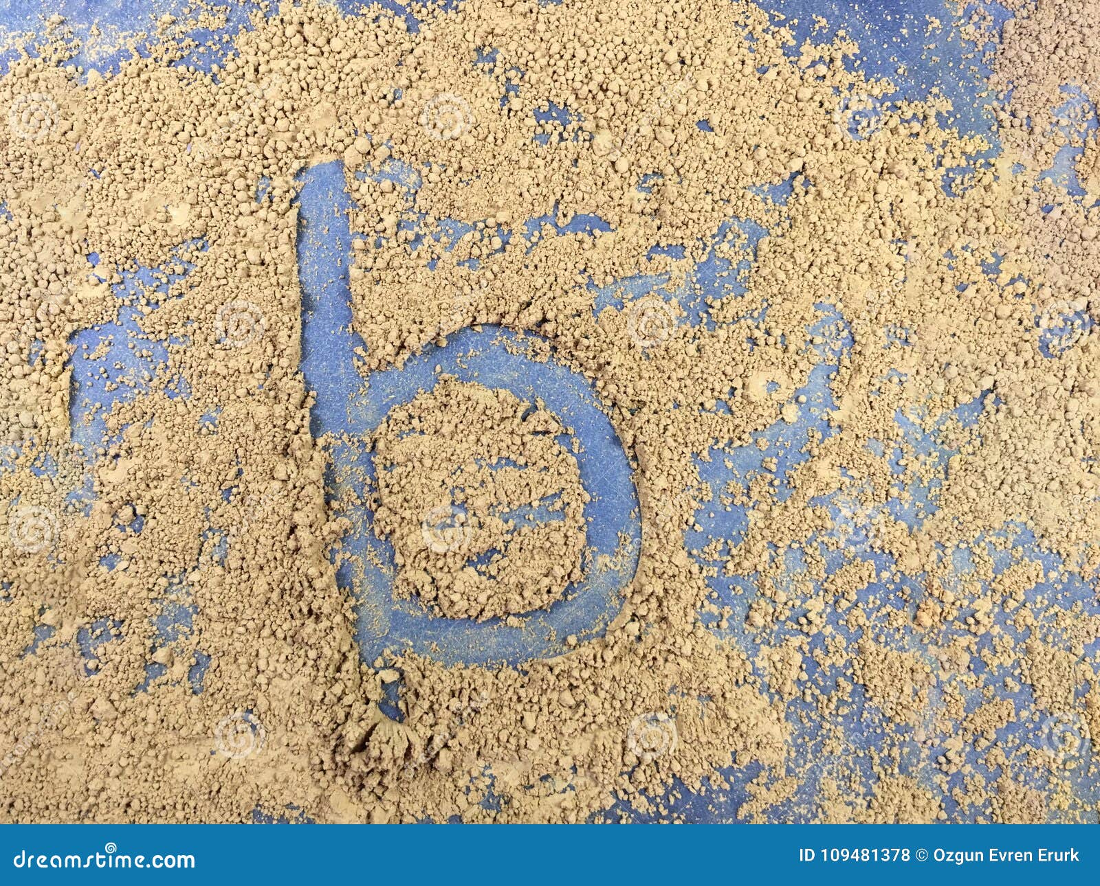 Powder writing isolate stock photo. Image of blank, apply - 109481378