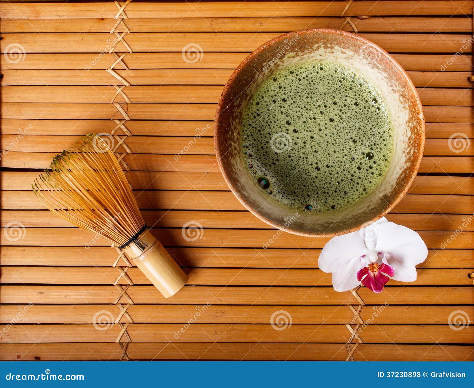 Powdered green tea stock photo. Image of powder, japan - 37230898