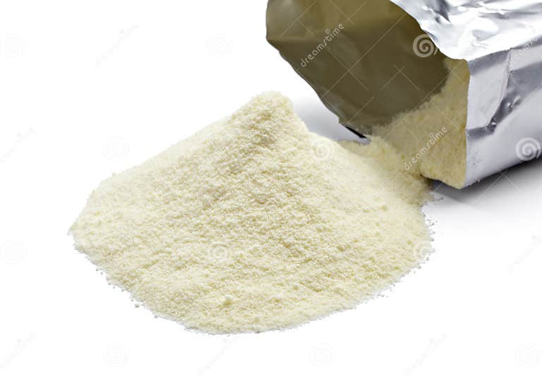 Powdered milk stock image. Image of healthy, dried, health - 20412251