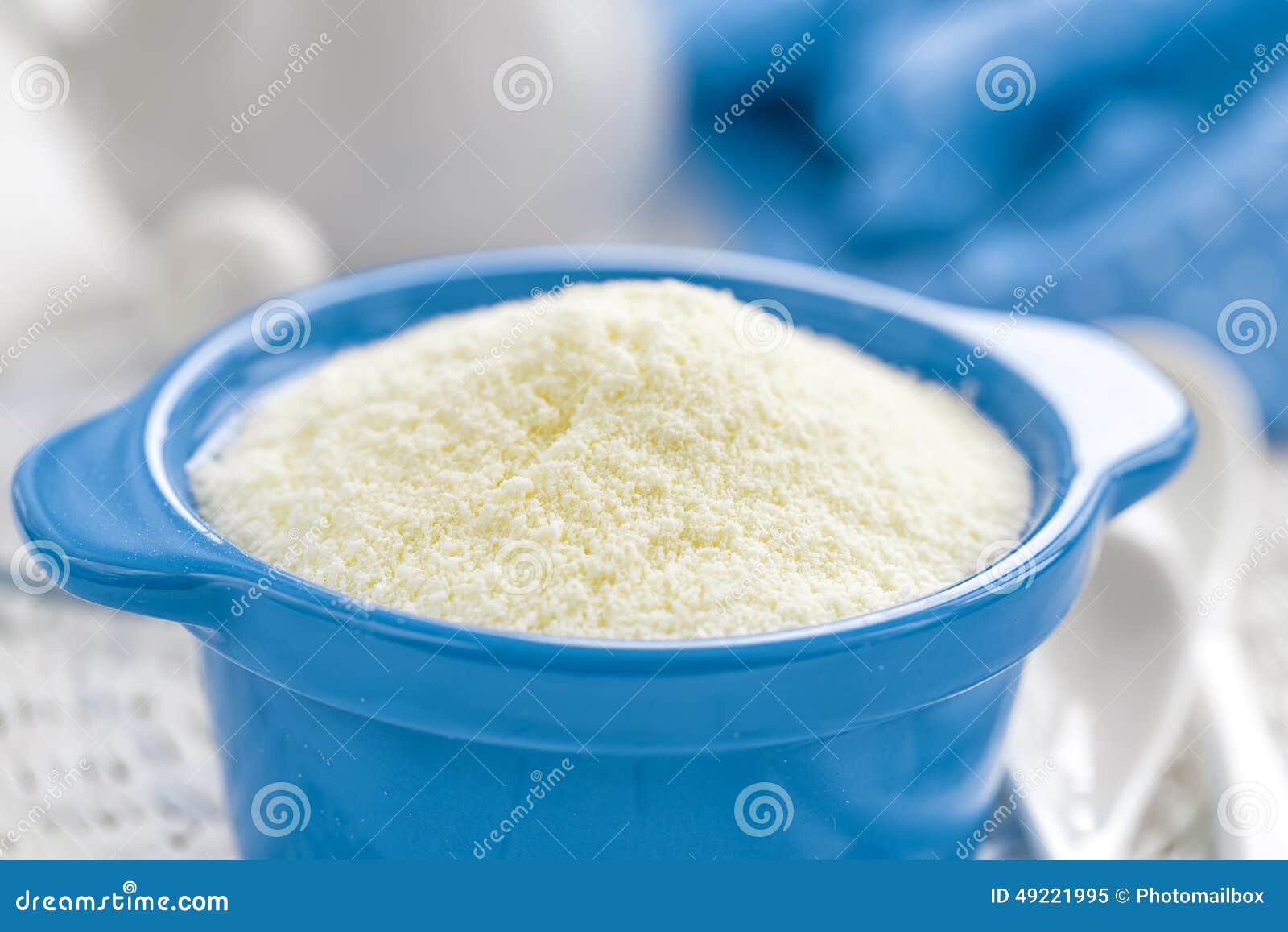 Powdered milk stock image. Image of feeding, alternative - 49221995