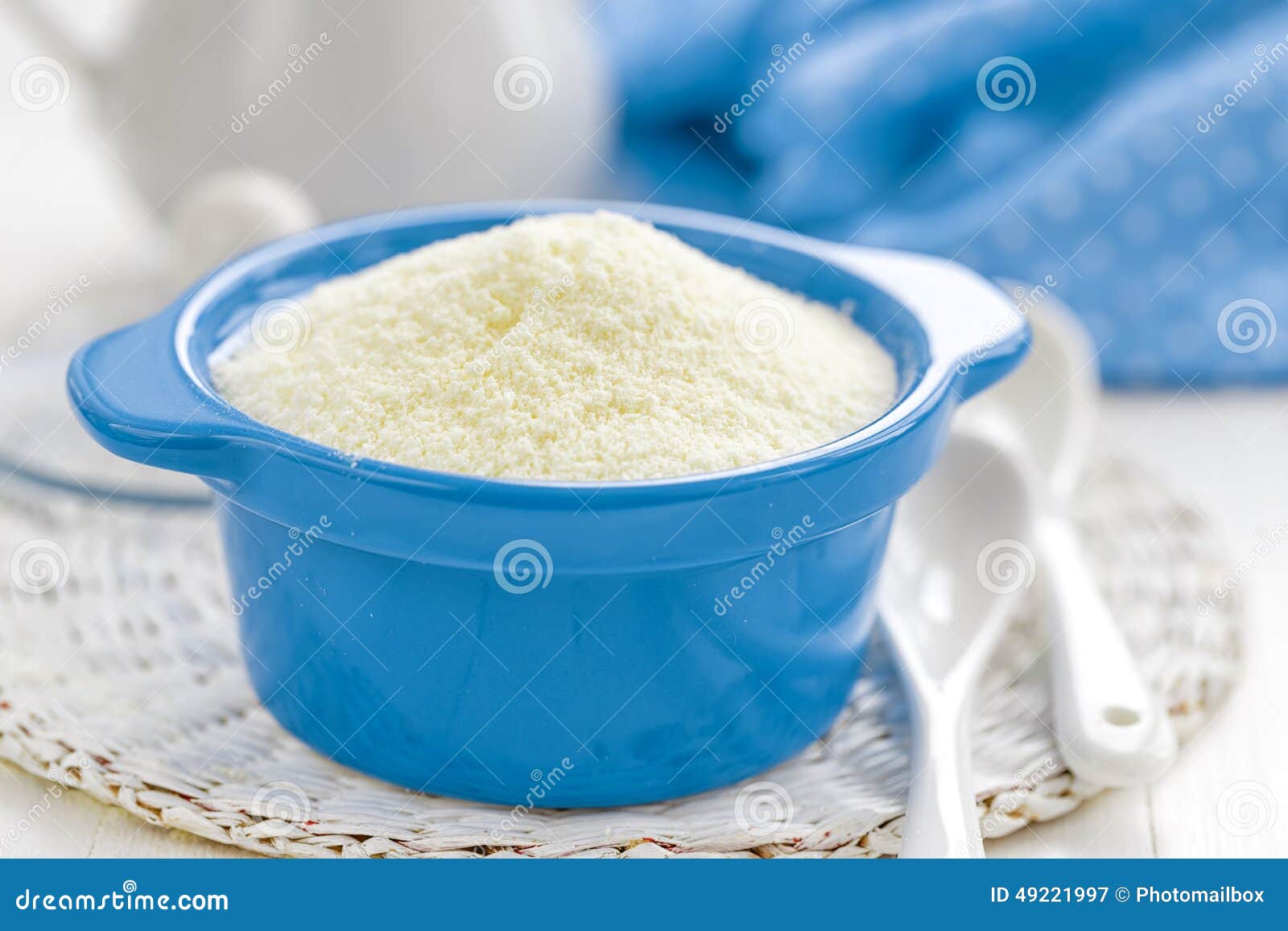 Powdered milk stock image. Image of health, arid, ingredient - 49221997