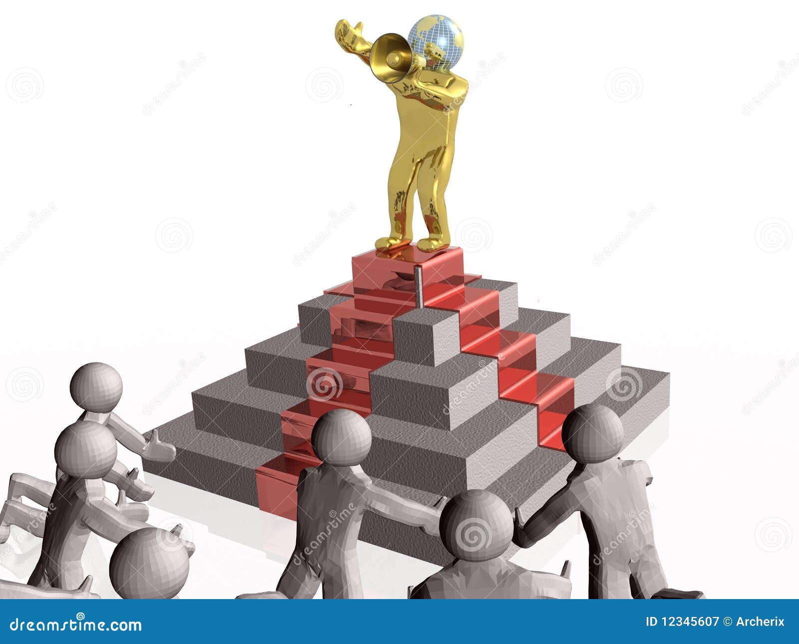 Power stock illustration. Illustration of symbol, human - 12345607