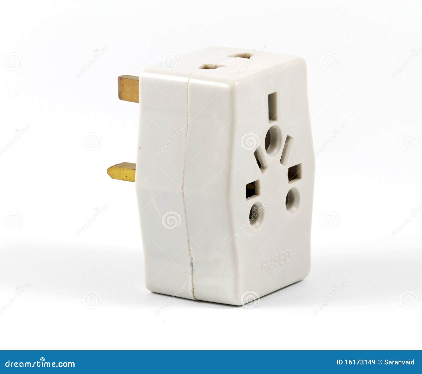 Power Adaptor stock image. Image of isolated, adaptor - 16173149