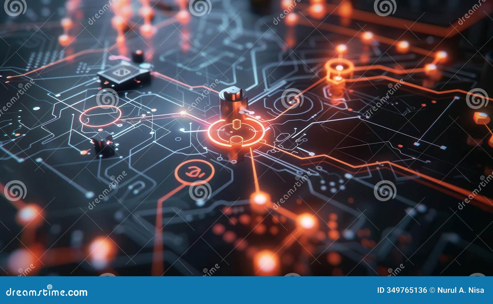 The Power of Algorithms. Understanding the Concept Stock Illustration ...