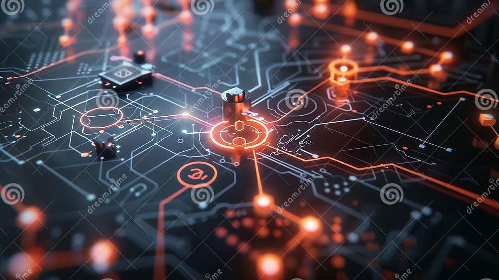 The Power of Algorithms. Understanding the Concept Stock Illustration ...