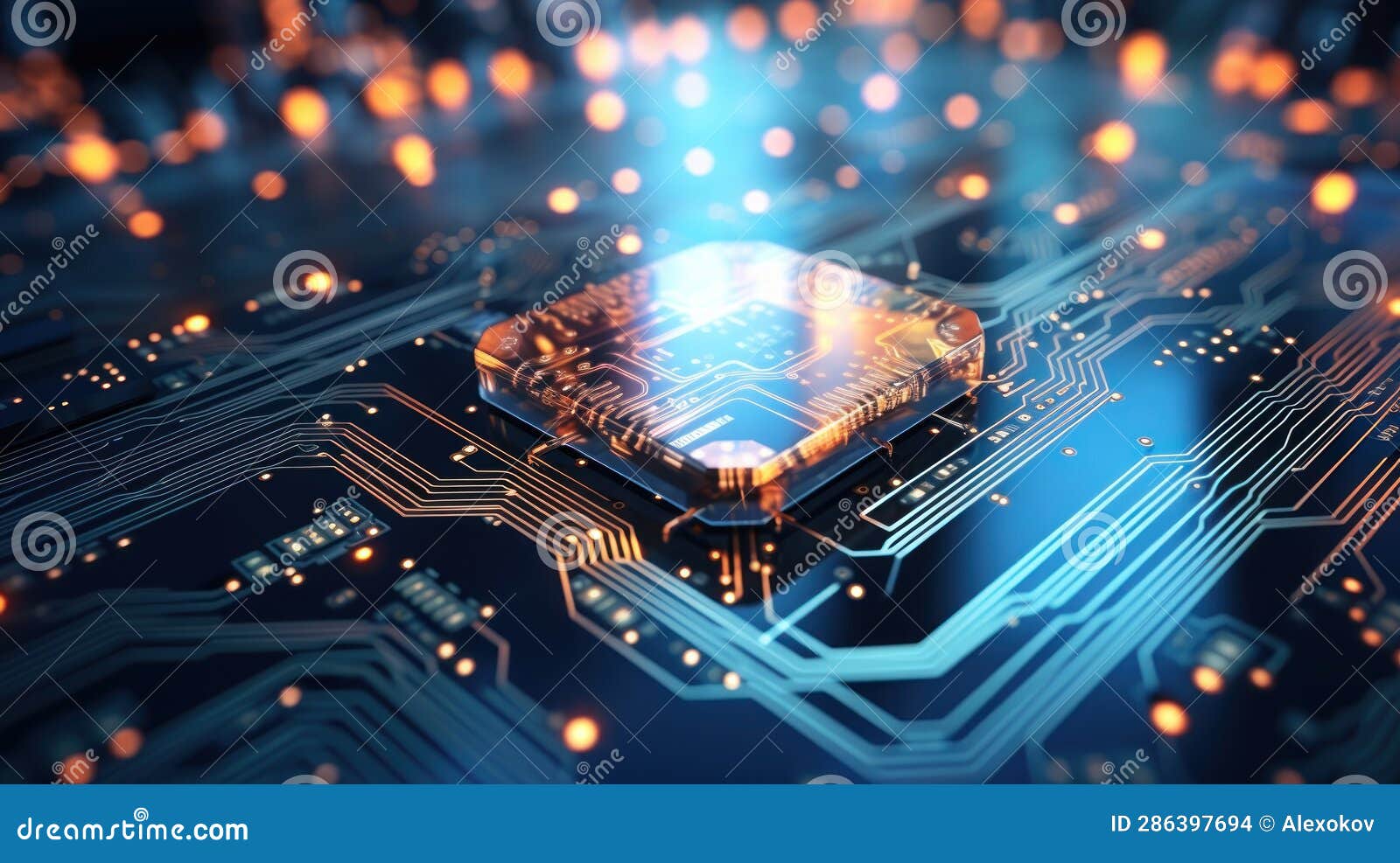 The Power of Artificial Intelligence in Abstract Background AI ...