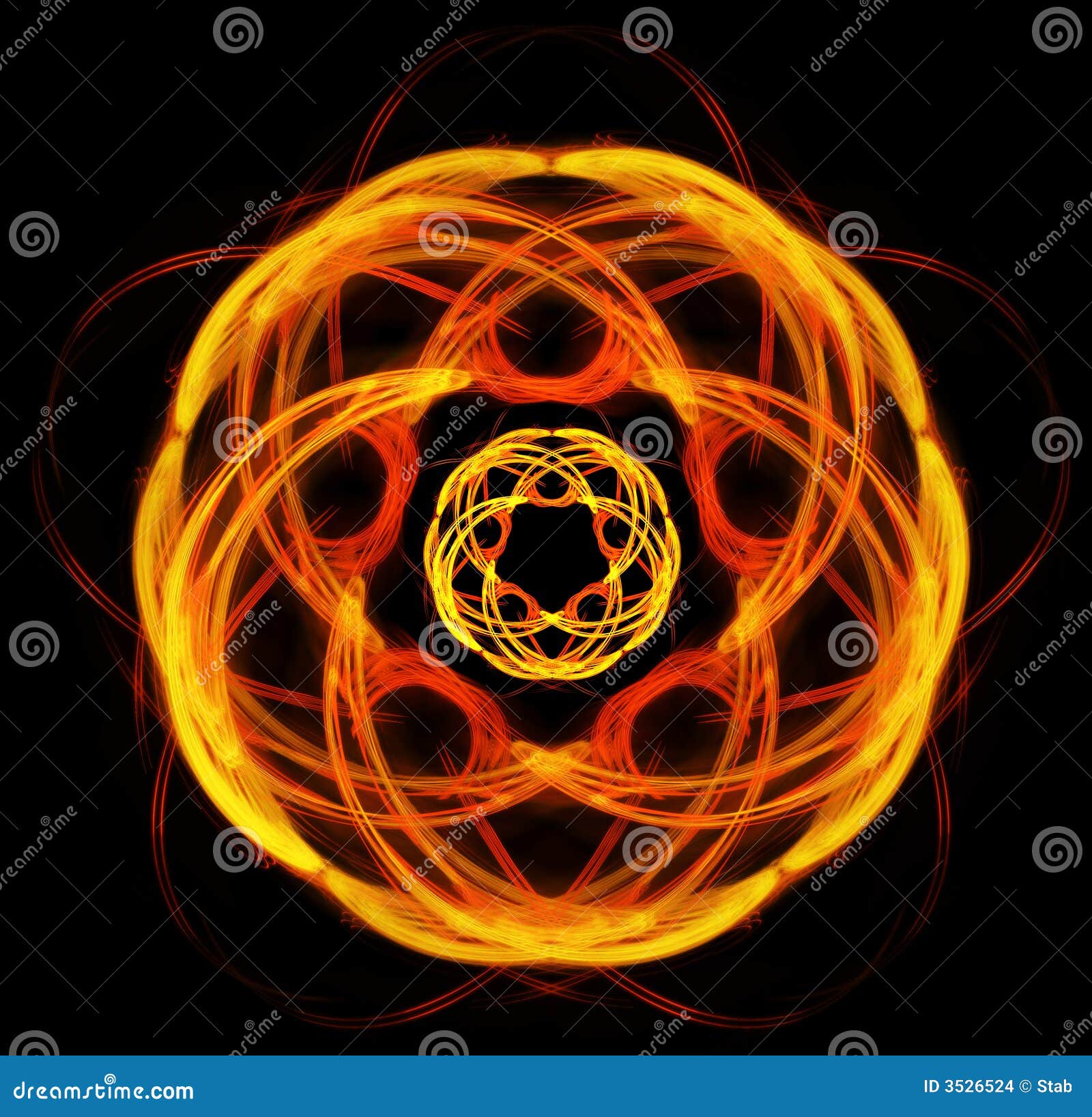 Power ball. stock illustration. Illustration of electric - 3526524