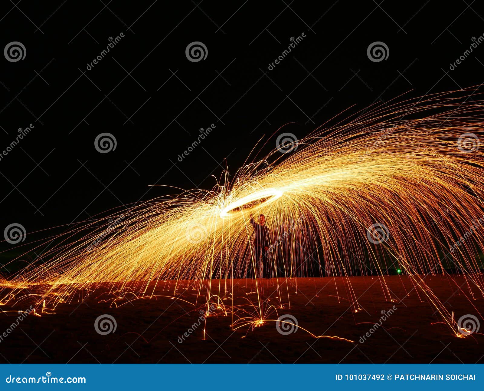 Power ball fire stock photo. Image of glowing, hand - 101037492