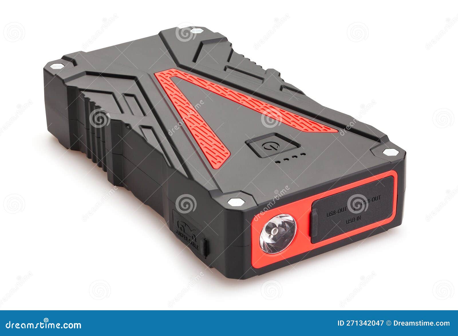 Power Bank Engine Jump Starter Stock Image - Image of energy, cutout ...
