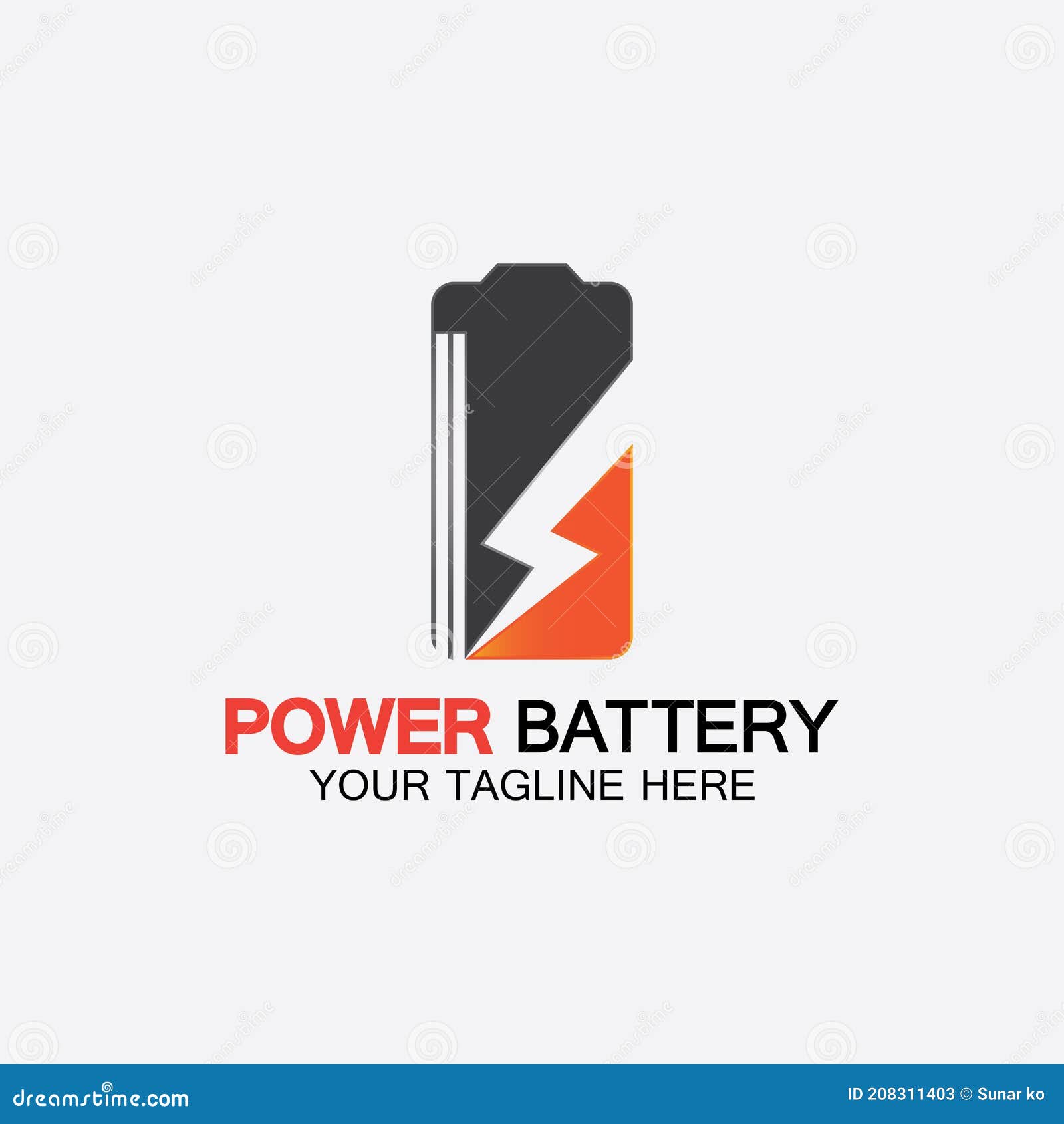 Power Battery Logo Icon Vector Illustration Design Template.Battery ...