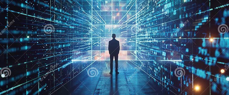 The Power of Big Data. Exploring the Potential of Large Datasets Stock ...