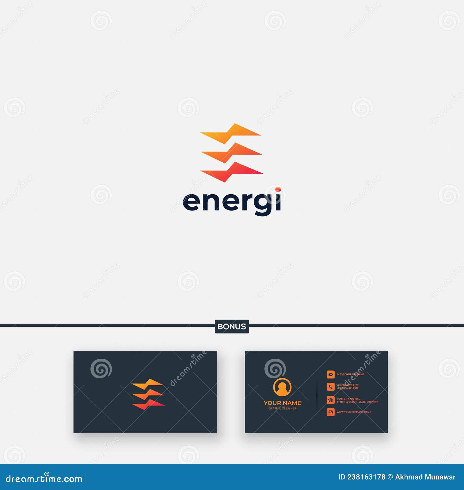 Power Blitz Logo Design Typography Cartoon Vector | CartoonDealer.com ...