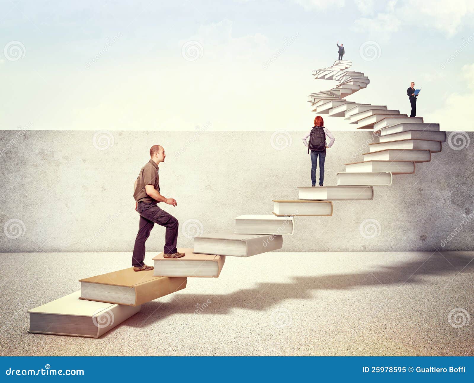 Power of books stock image. Image of team, book, knowledge - 25978595