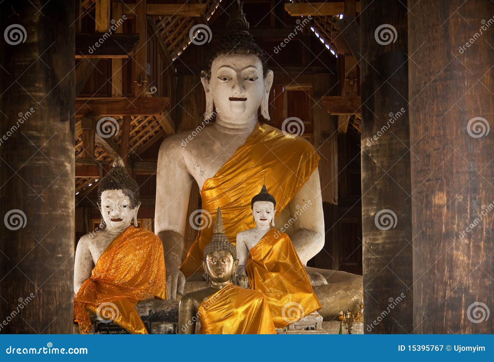 The power of Buddha 2 stock image. Image of religion - 15395767