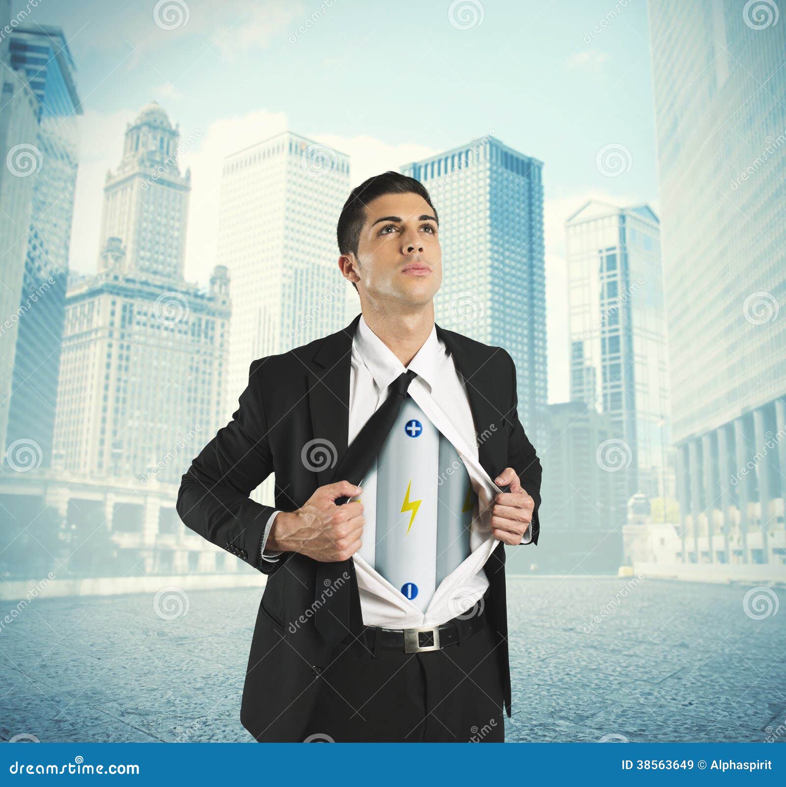 Power in business stock image. Image of energy, businessman - 38563649
