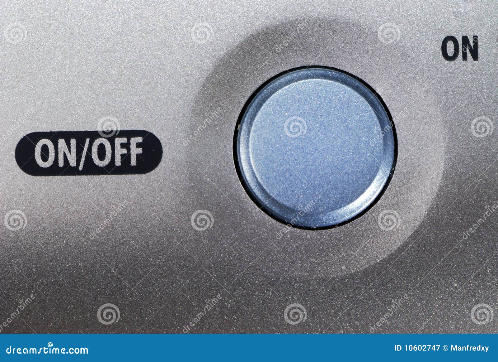 Power button stock image. Image of panel, radio, clock - 10602747
