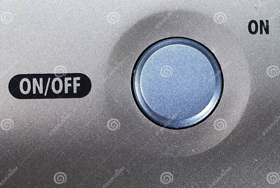 Power button stock image. Image of panel, radio, clock - 10602747