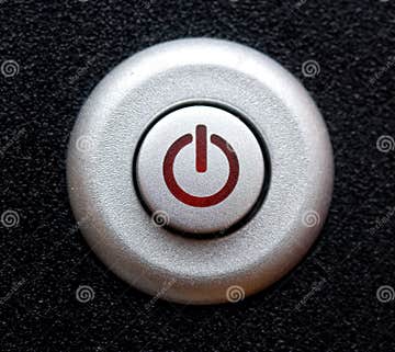 Power button stock photo. Image of equipment, illuminated - 11504106