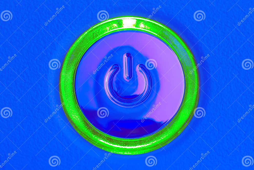Power button stock image. Image of light, technology - 13249975