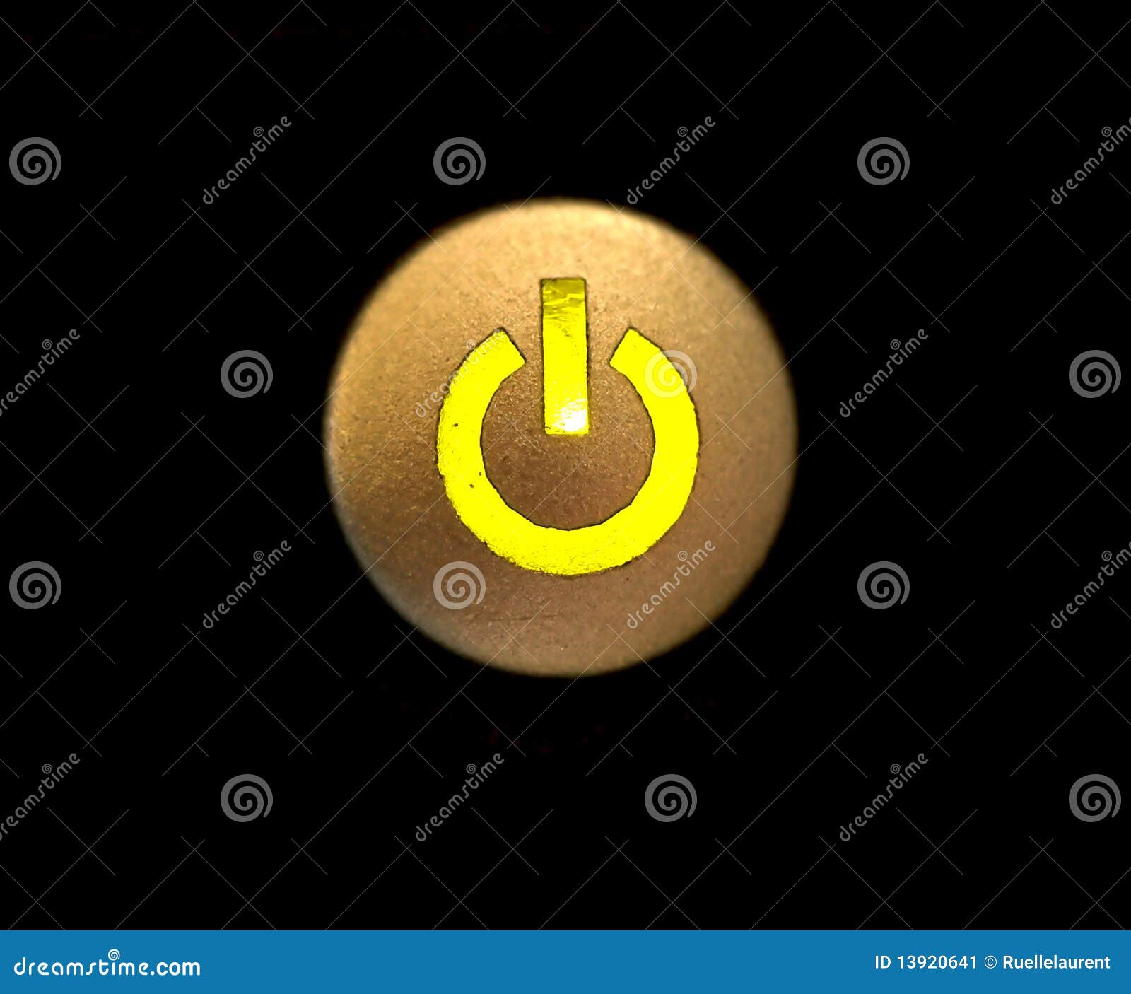 Power button stock image. Image of computer, ignition - 13920641