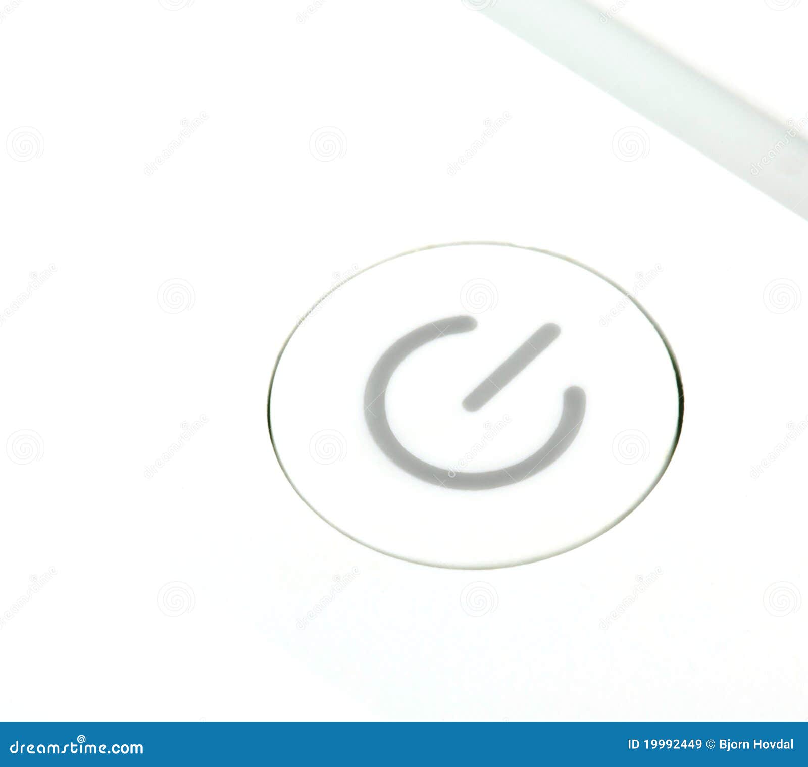 The Power Button Traffic Lights At The Crosswalk With A Blank Sign ...