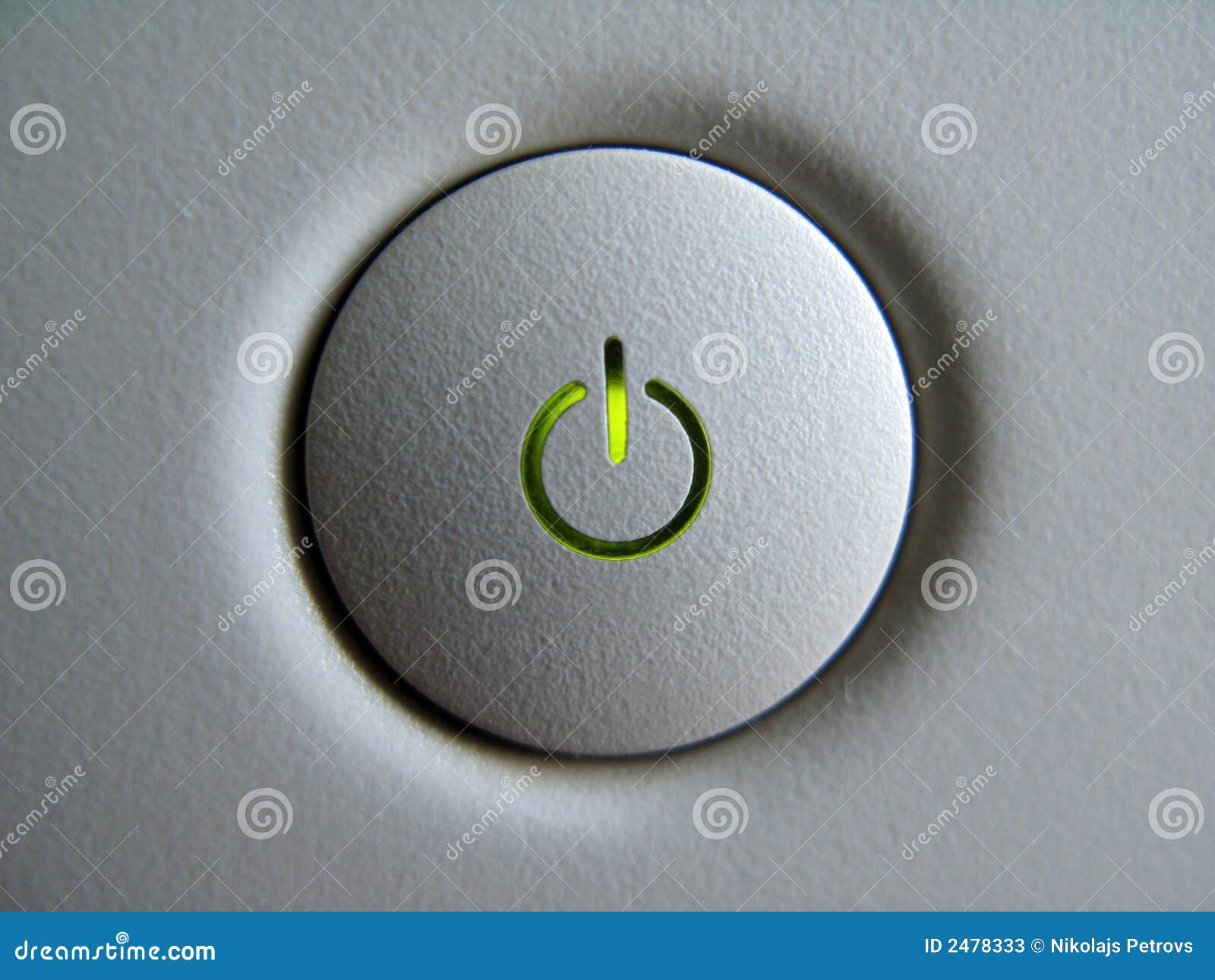 Power Button stock image. Image of connection, macro, electronic - 2478333
