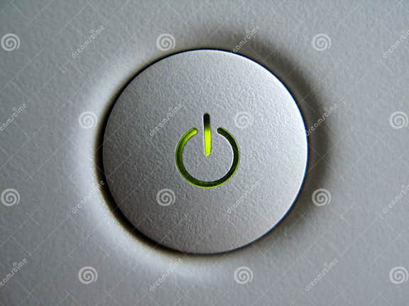 Power Button stock image. Image of connection, macro, electronic - 2478333
