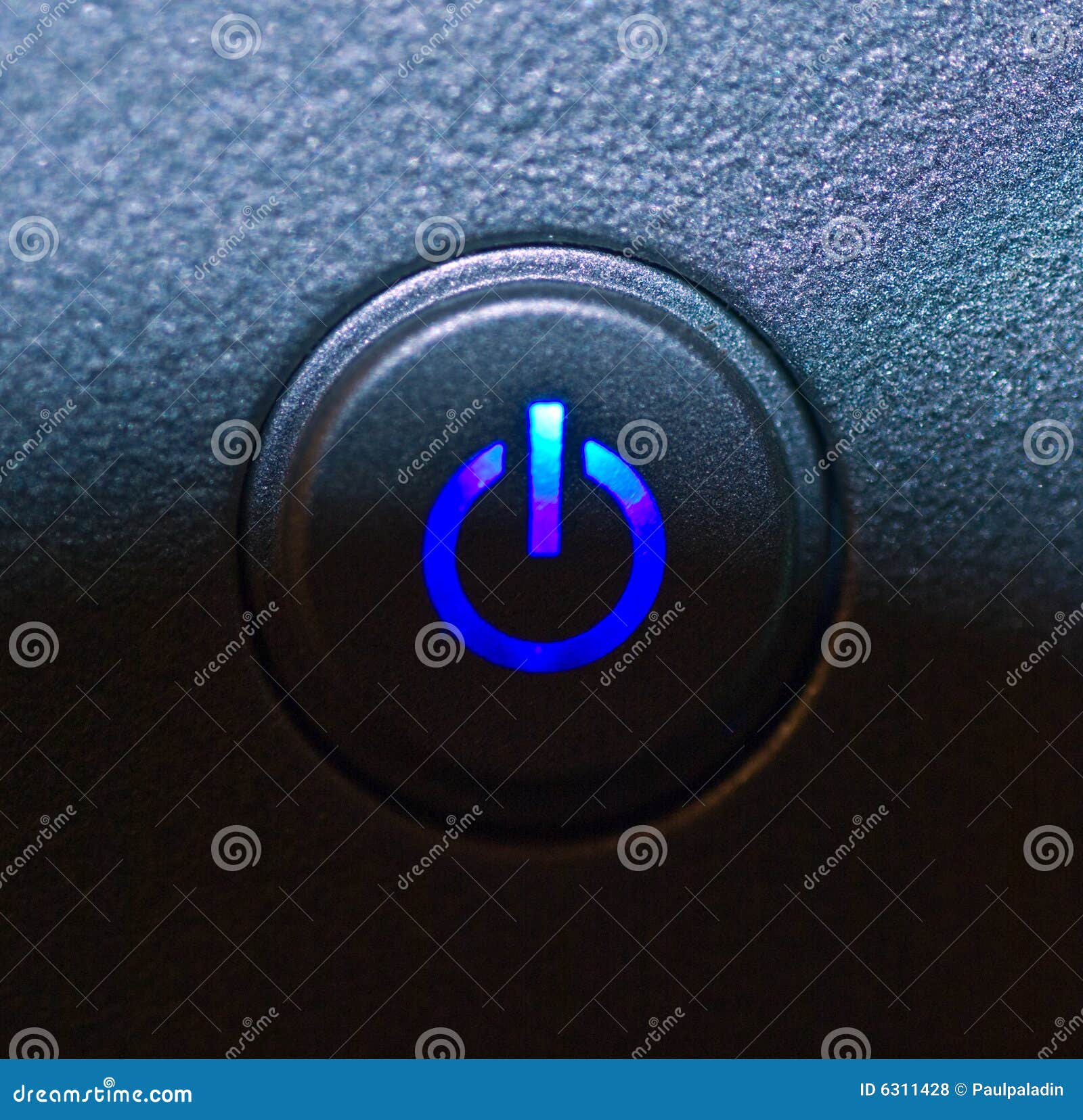 Power button stock photo. Image of closeup, light, round - 6311428