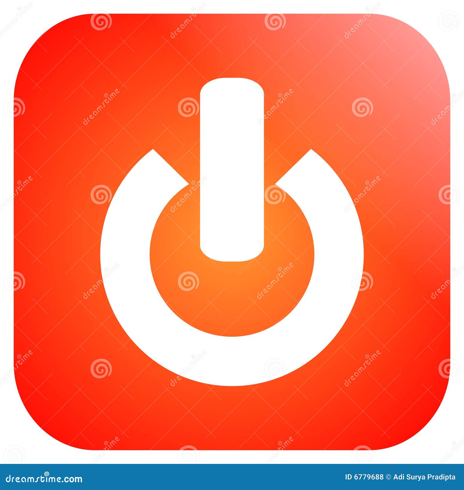 Power Button With Road Sign Logo Design Template, Start Power Button ...