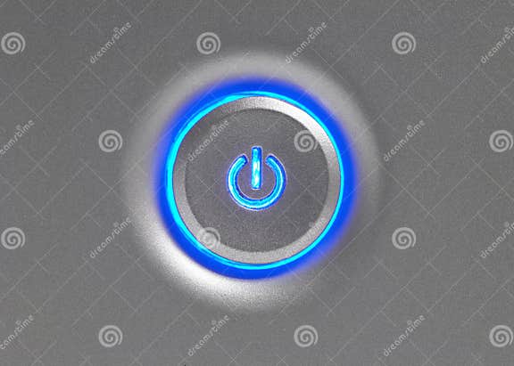 Power Button stock photo. Image of technology, shiny, symbol - 8732752