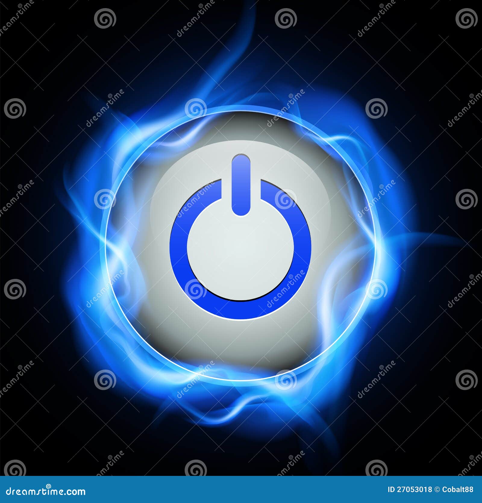 Power button design stock vector. Illustration of technology - 27053018