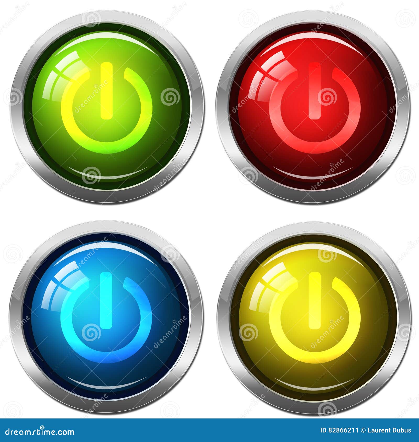 Power button icon stock image. Illustration of electronic - 82866211