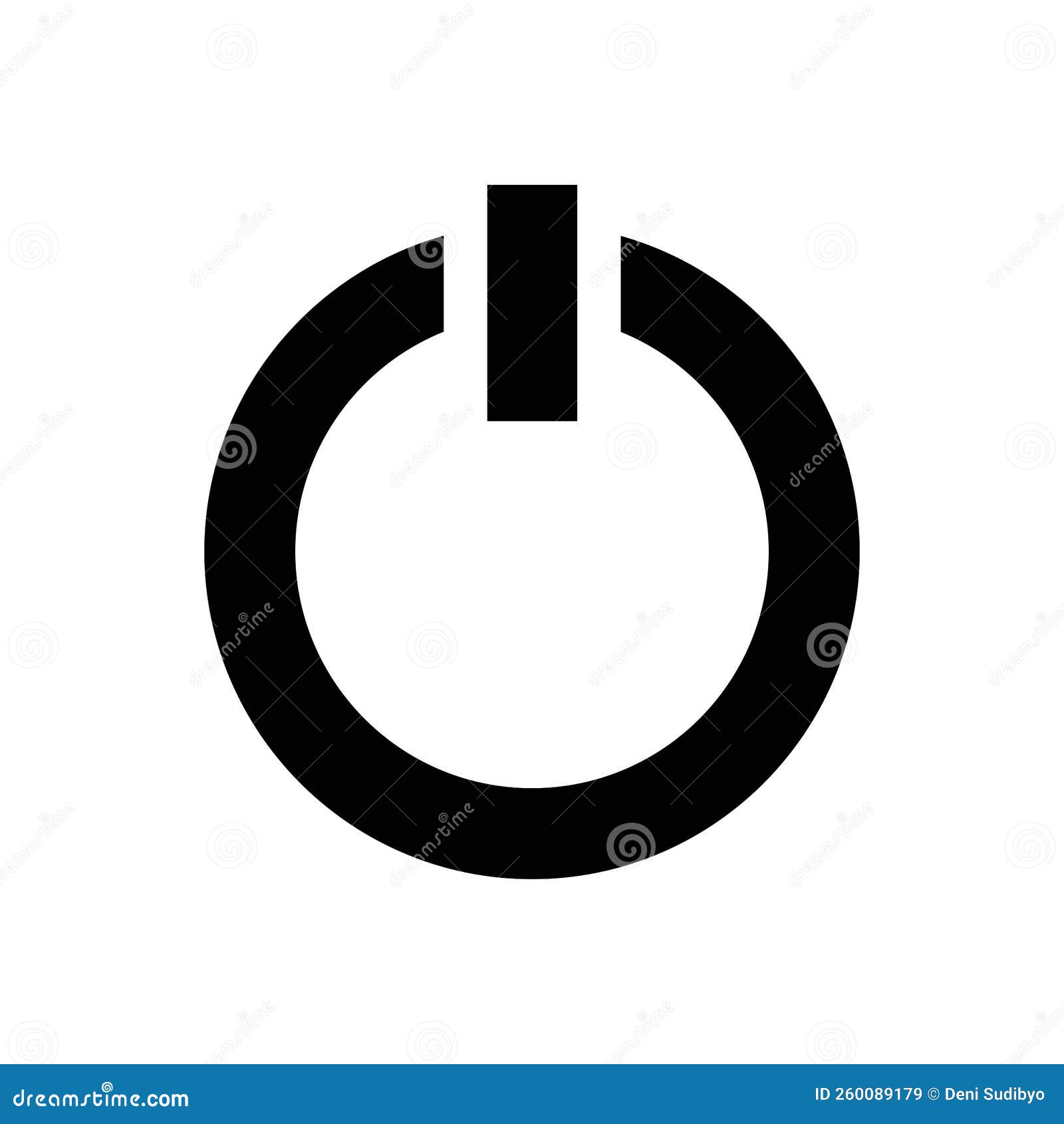 Power Button Icon Vector Design Templates Stock Illustration ...