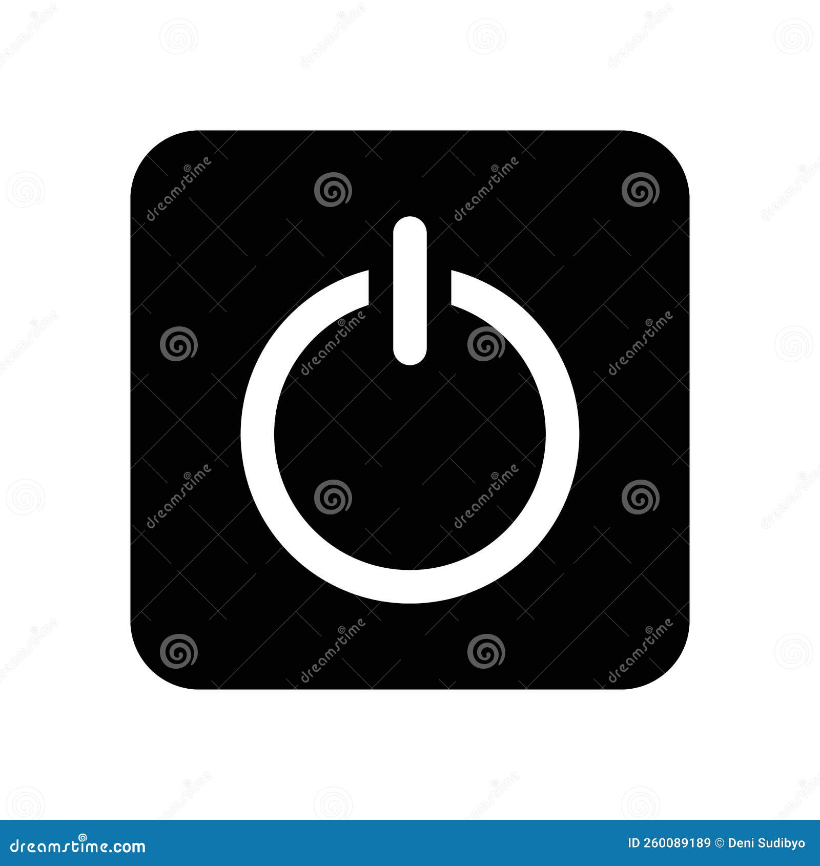 Power Button Icon Vector Design Templates Stock Illustration ...