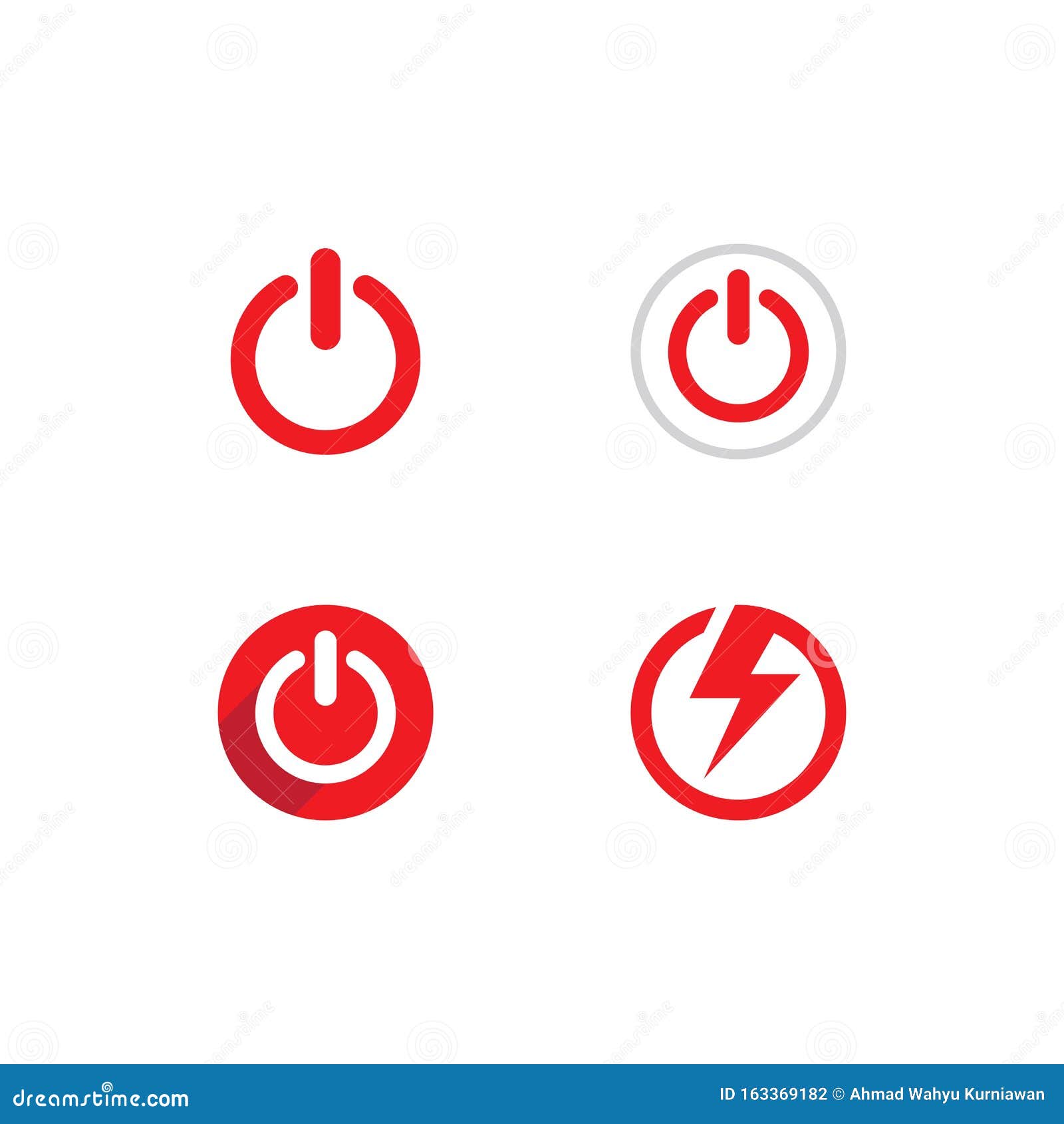 Click Power Icon. Off, Energy Control, Push, Switch Symbol. Round ...