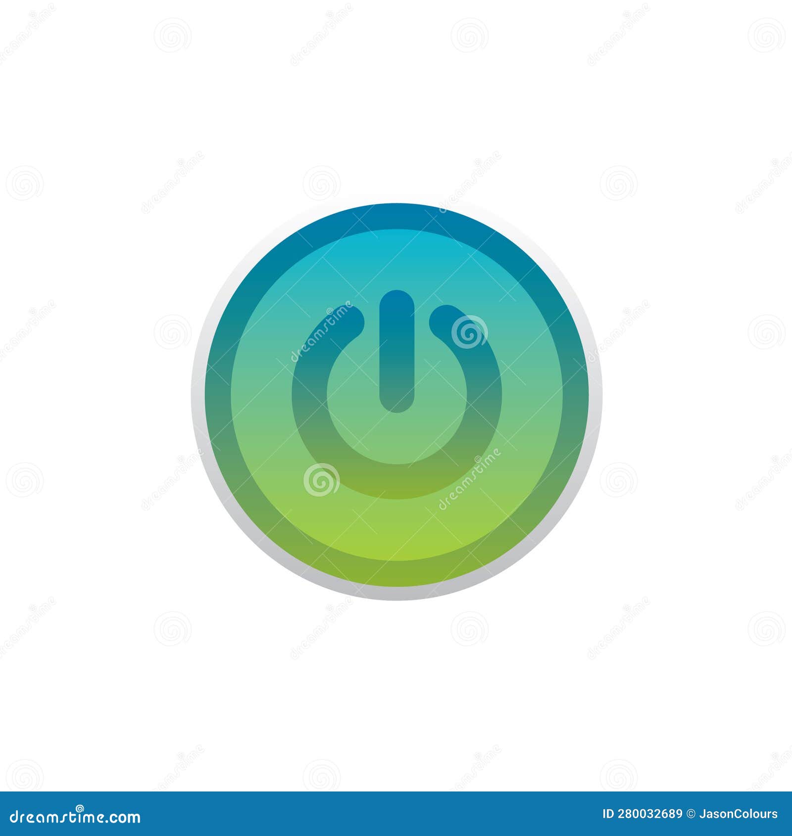 Power Button Icon Web Isolated Vector Button Project Design Transparent ...