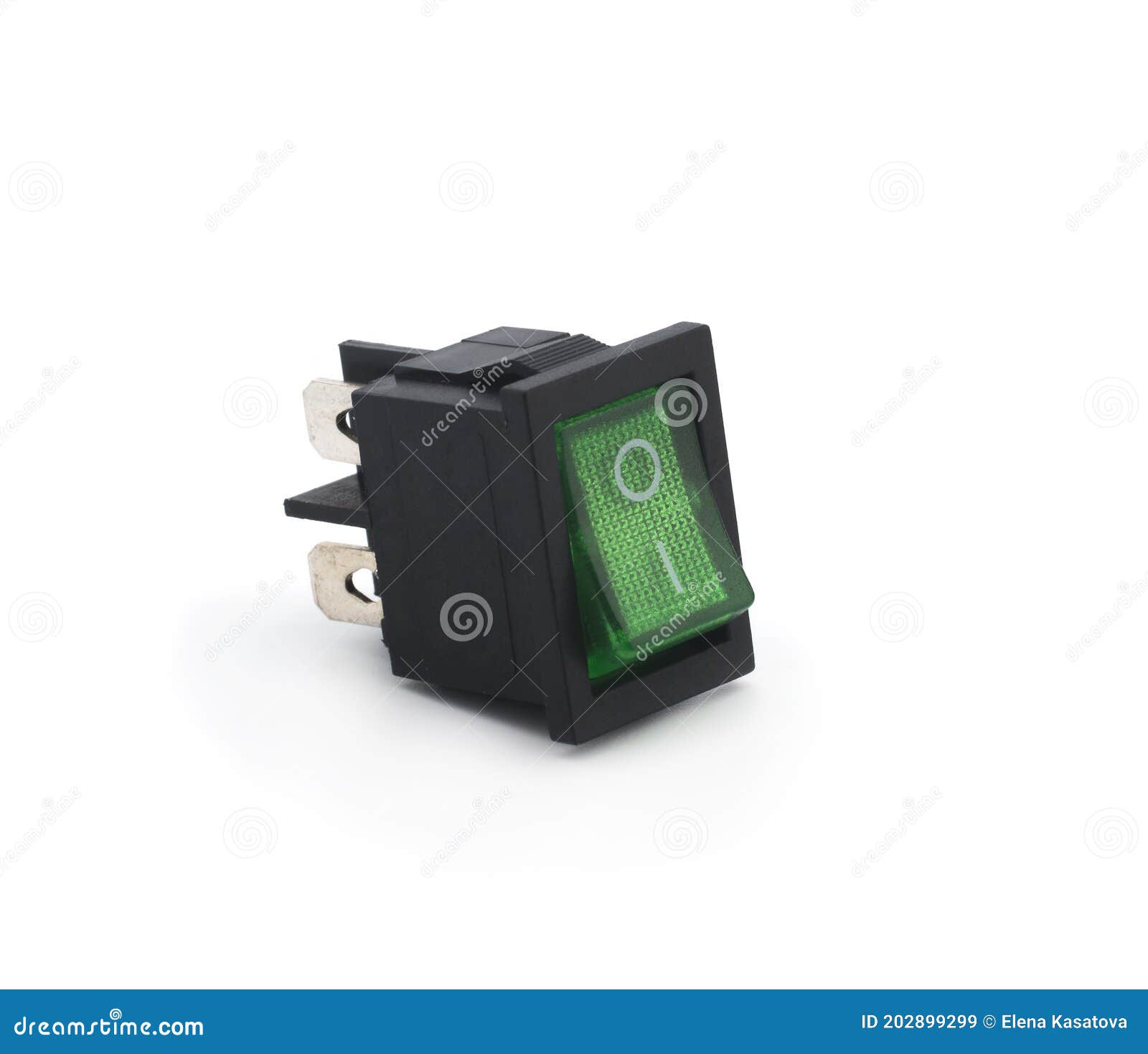 Power Button Isolated on White Background Stock Image - Image of ...