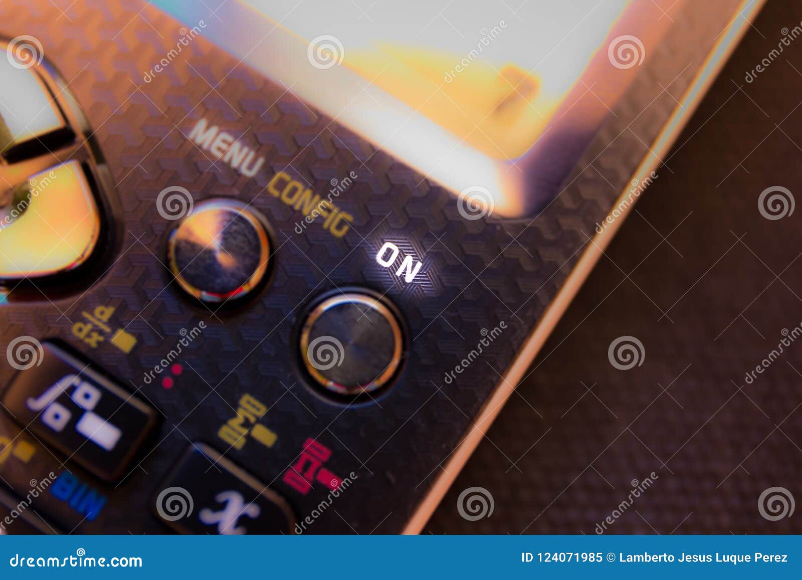 Power Button on Key on the Keyboard of a Scientific Calculator Stock ...