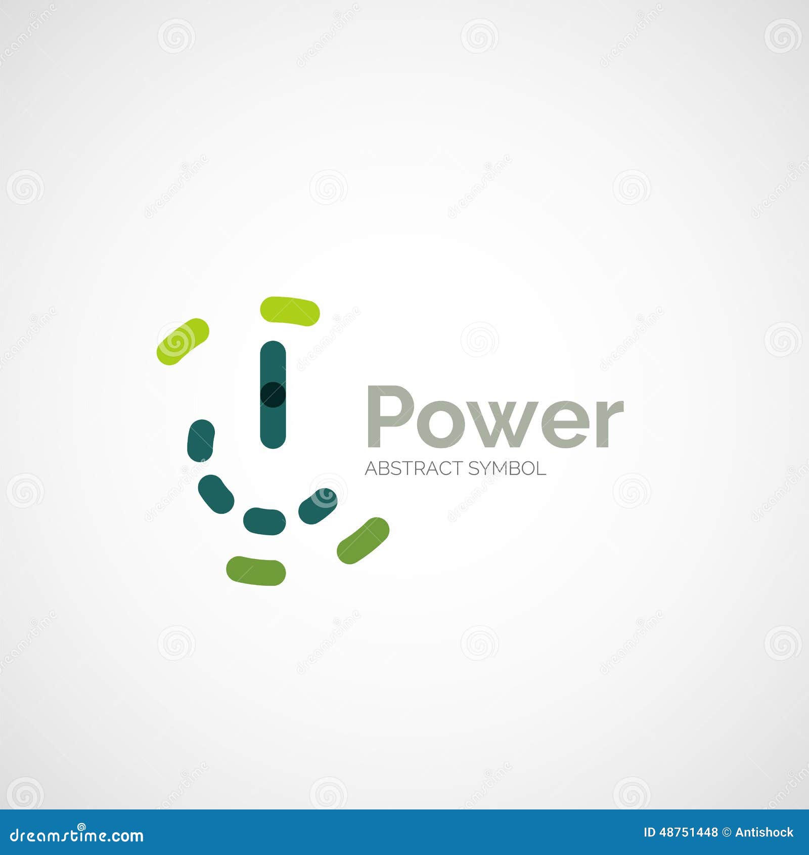 Power button logo design stock vector. Illustration of internet - 48751448