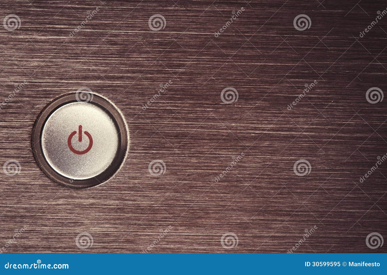 Power button stock image. Image of button, macro, power - 30599595