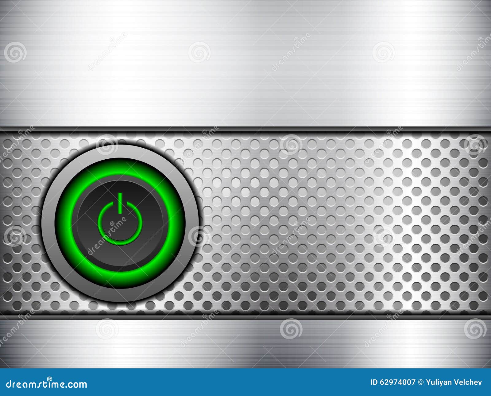 Red Button With A Metal Rim And A Number Royalty-Free Stock Image ...