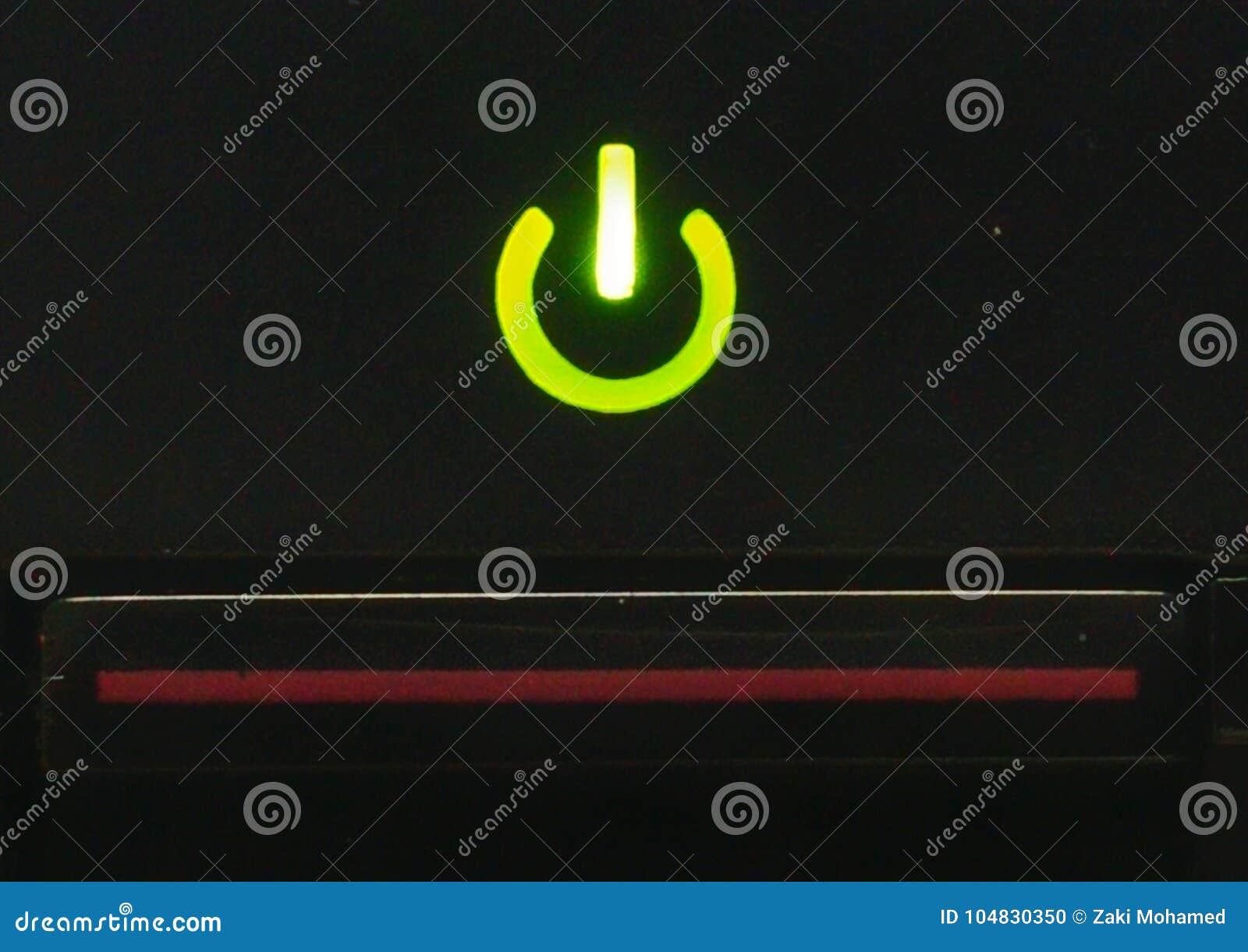 The Power Button stock photo. Image of powers, buttons - 104830350