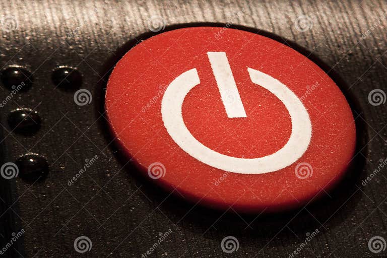 Power button stock image. Image of technology, controller - 37398953