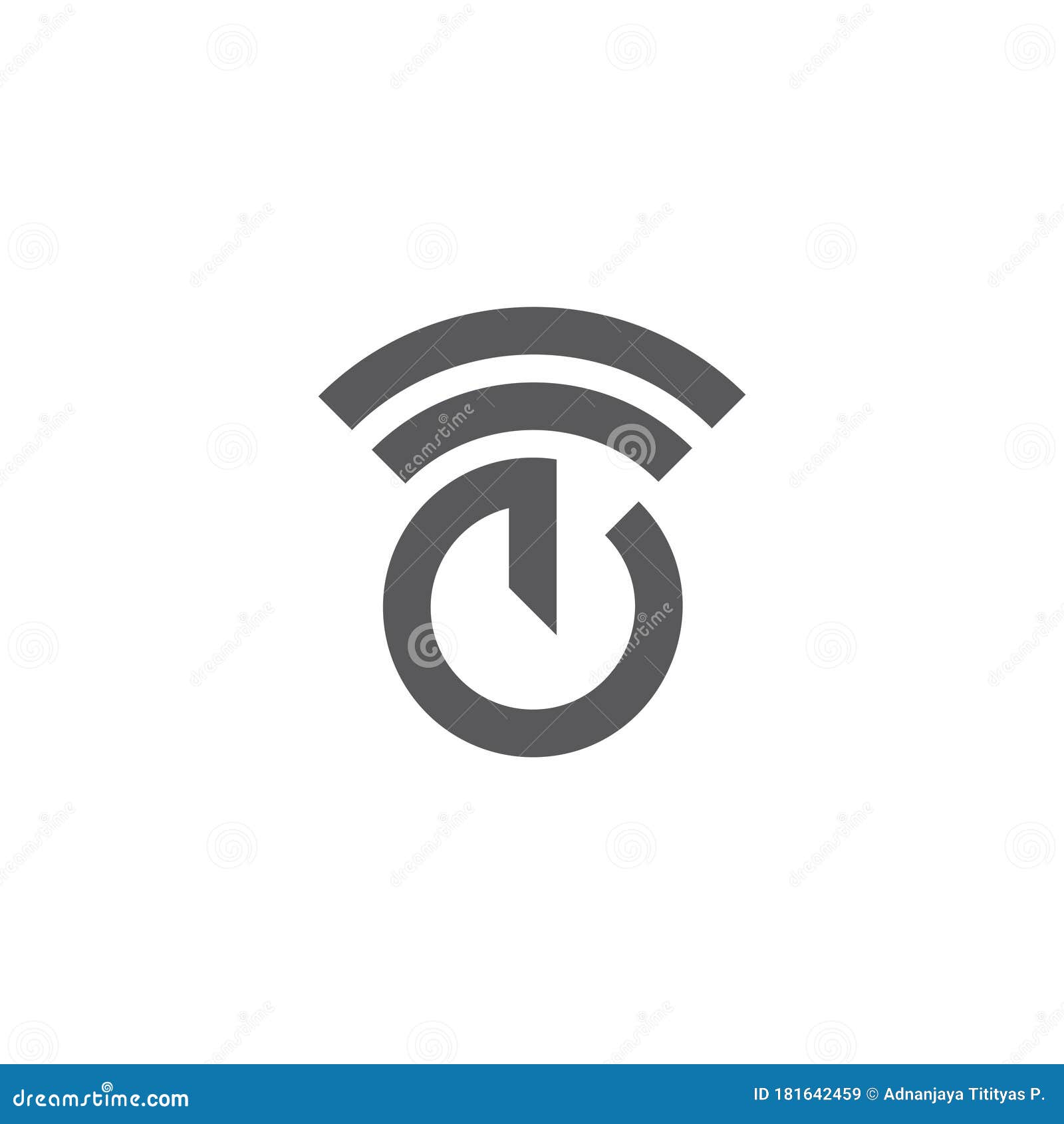 Power Button Simple Signal Technology Symbol Logo Vector Stock Vector ...