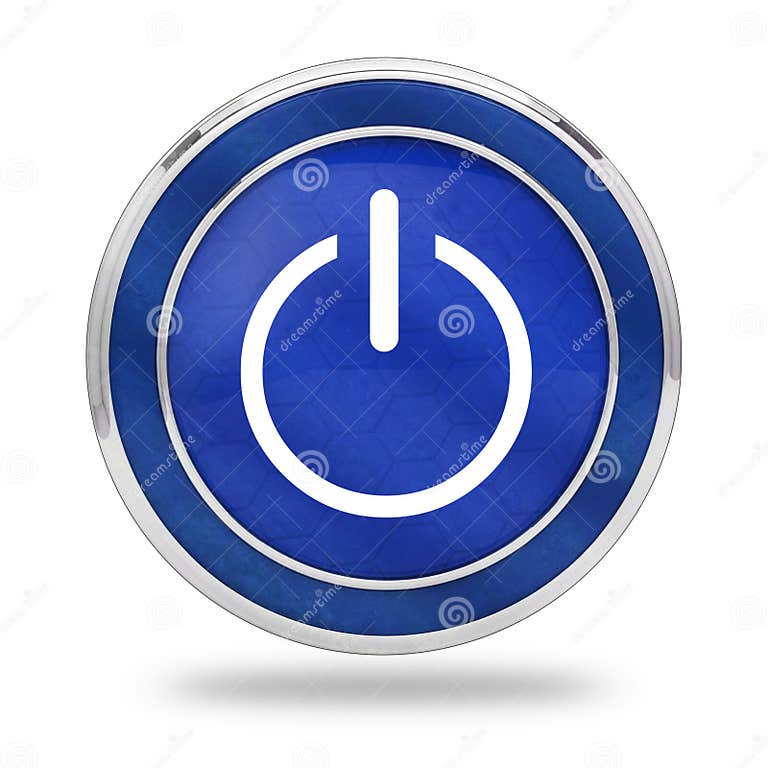 Power button turn on 3D stock illustration. Illustration of signs ...