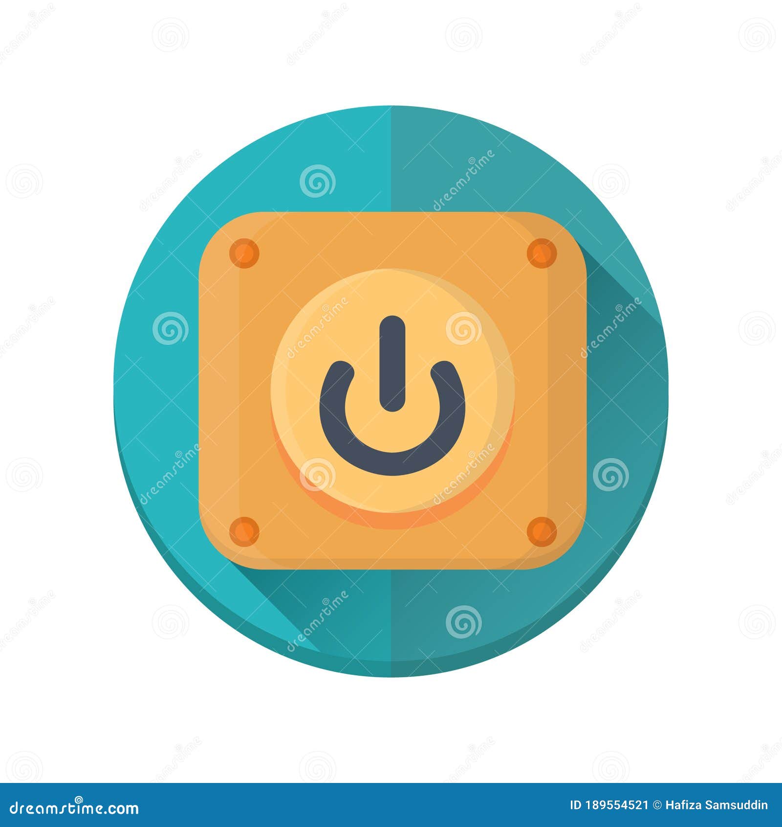 Power Button. Vector Illustration Decorative Design Stock Vector ...