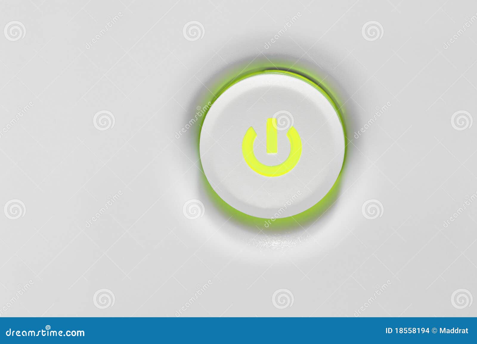 Power button white stock photo. Image of button, icon - 18558194