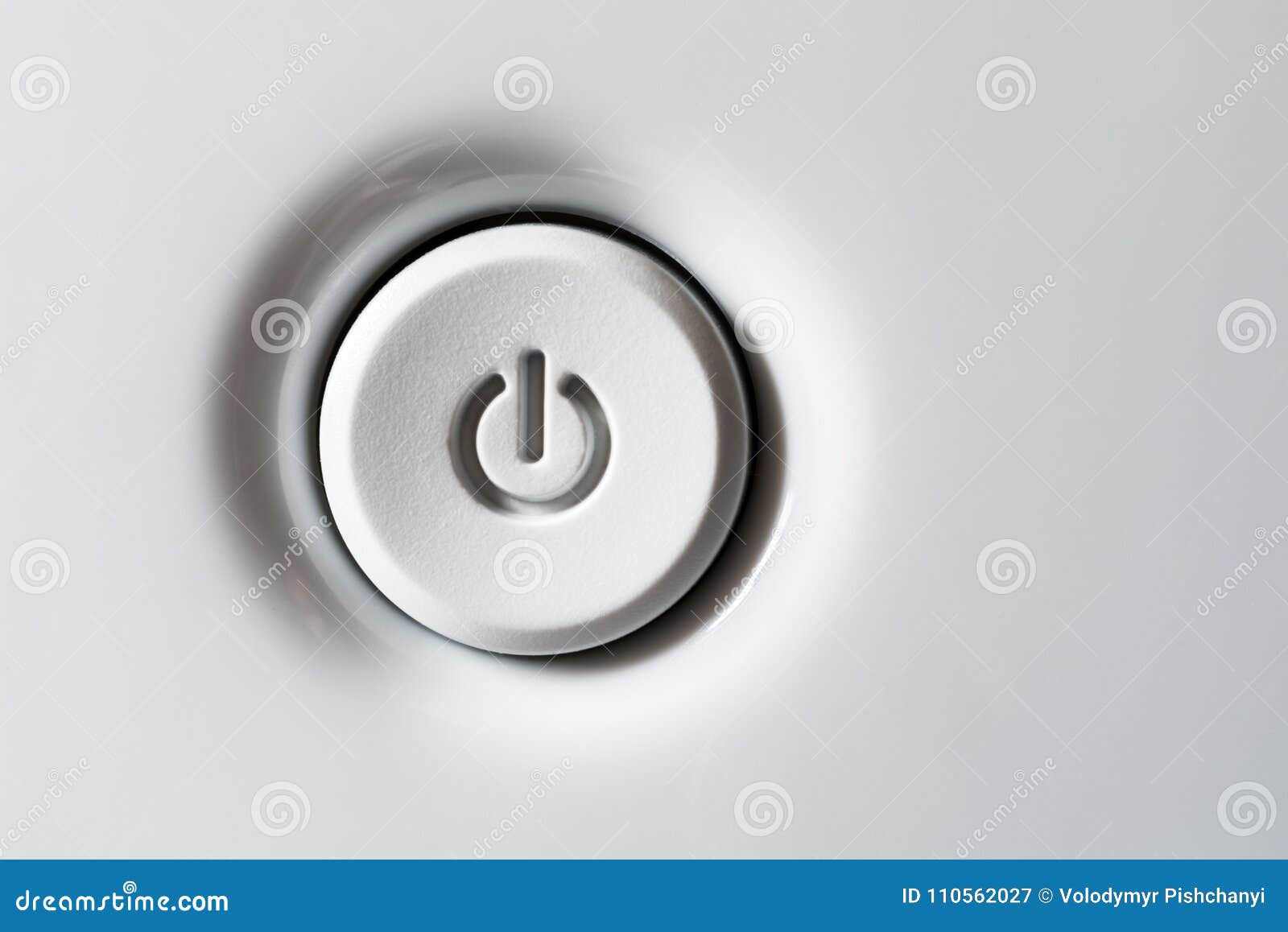 The power button is white. stock image. Image of boot - 110562027