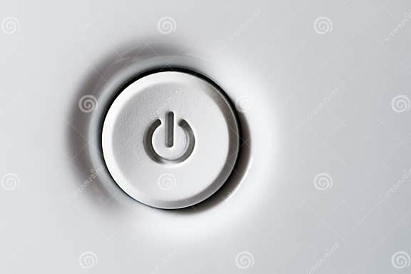 The power button is white. stock image. Image of boot - 110562027